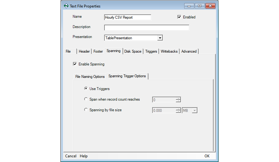 Exploring File Spanning With Opc Data Logger